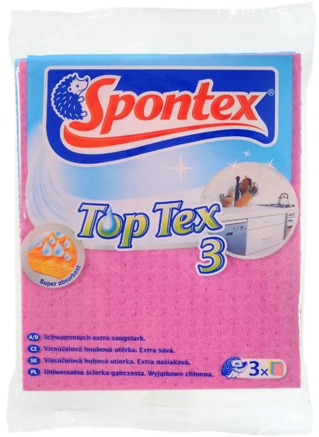 Kuchyňské handříky Top Tex - 3 ks Spontex