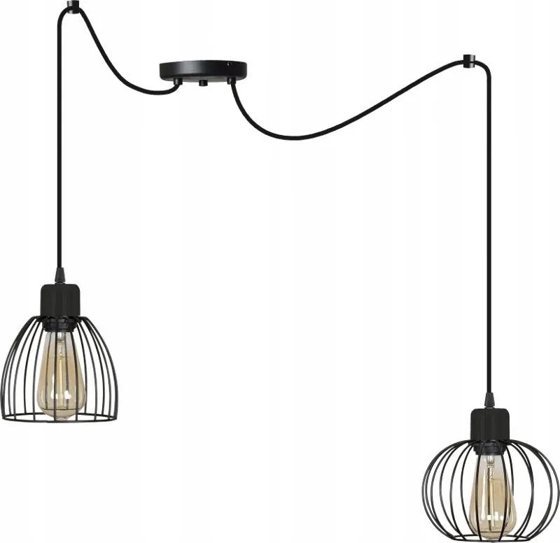 Závěsná Stropní Lampa Pavouk Lustr Loft Led