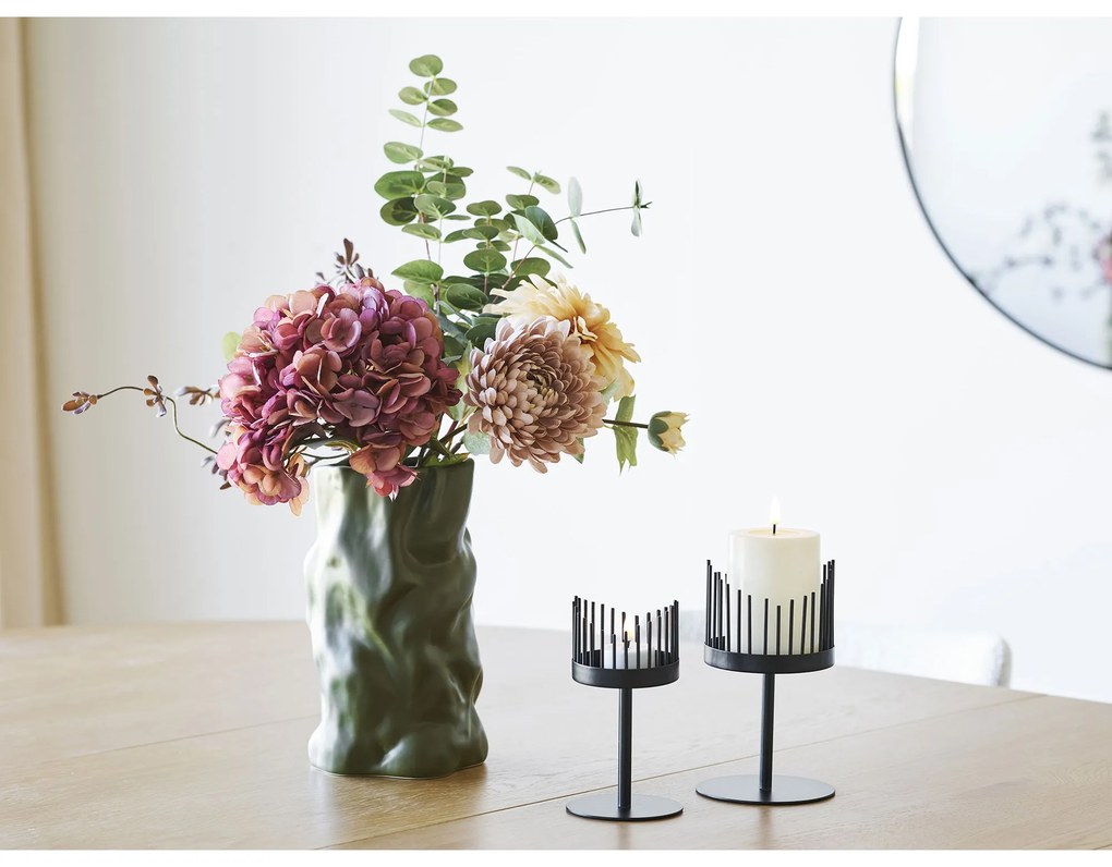 House Nordic Keramická váza VASE zelená