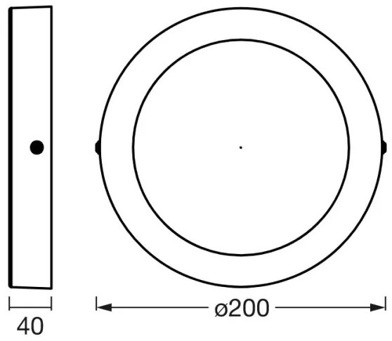 Ledvance - LED Stmívatelné stropní svítidlo ORBIS LED/12W/230V 3000-6500K Wi-Fi