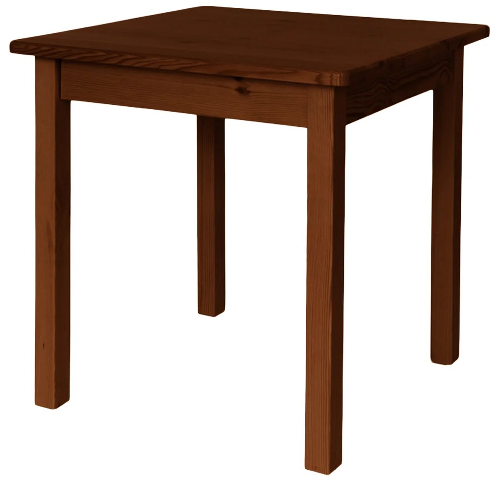 Dede Stůl z masivu borovice 70x70 cm Lak dřeva: Borovice (přírodní)