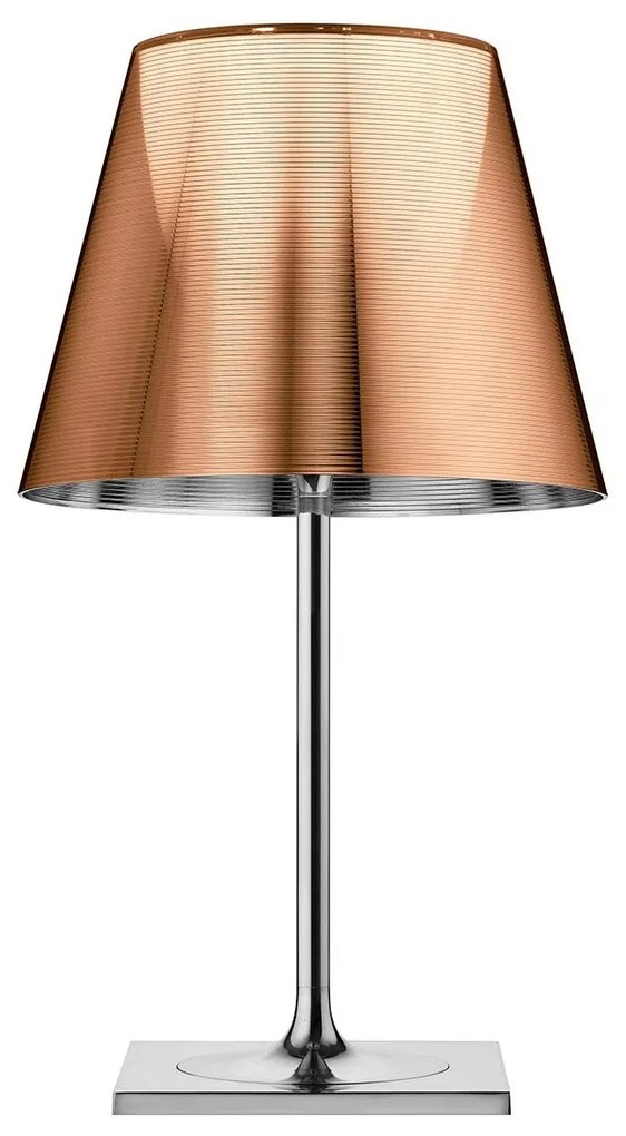 Flos F6303046 KTribe T2, designová stolní lampa se stmívačem, 1x105W E27, aluminizovaná bronzová, výška 69cm