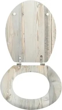 MSV OMBO WC prkénko vzhled dřeva / MDF