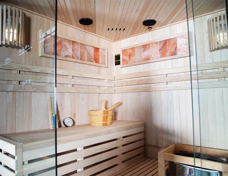 BPS-koupelny Finská sauna Relax HYD-3948 180x180, 5-6 osob