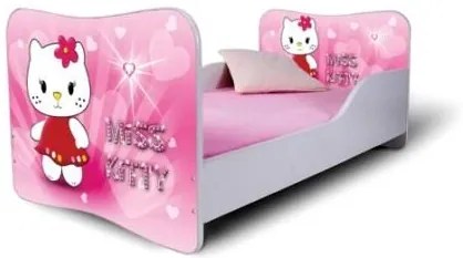 Dětská postel - Miss kitty - butterfly - 180 x 80 cm
