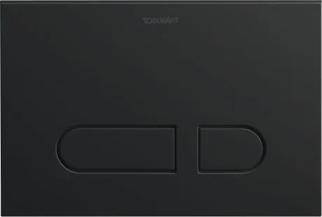 Duravit DuraSystem splachovací tlačítko pro WC černá WD5001031000