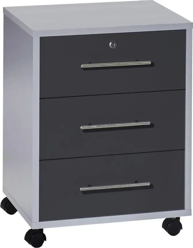 XXXLutz POJÍZDNÝ KONTEJNER, 44/58/40 cm MID.YOU - Online Only kancelářský nábytek - 001067006407