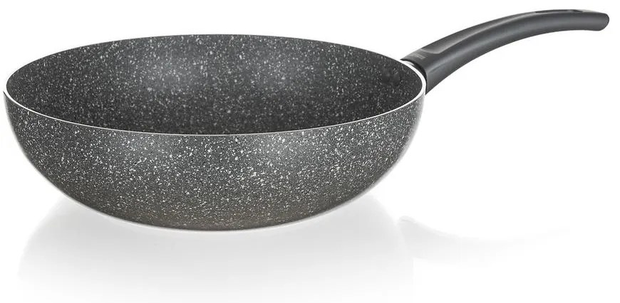 Pánev wok 28x8cm GRANITE 40051228