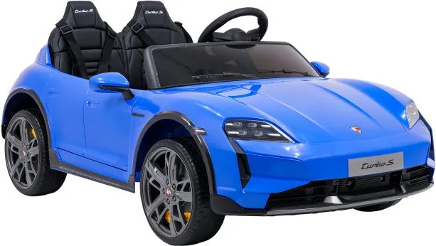 Elektrické autíčko Porsche Taycan Turbo S modré