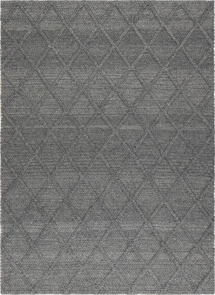 Dywany Łuszczów, Kusový koberec Tahar 99001K antra, 160x240, šedá, ložnice