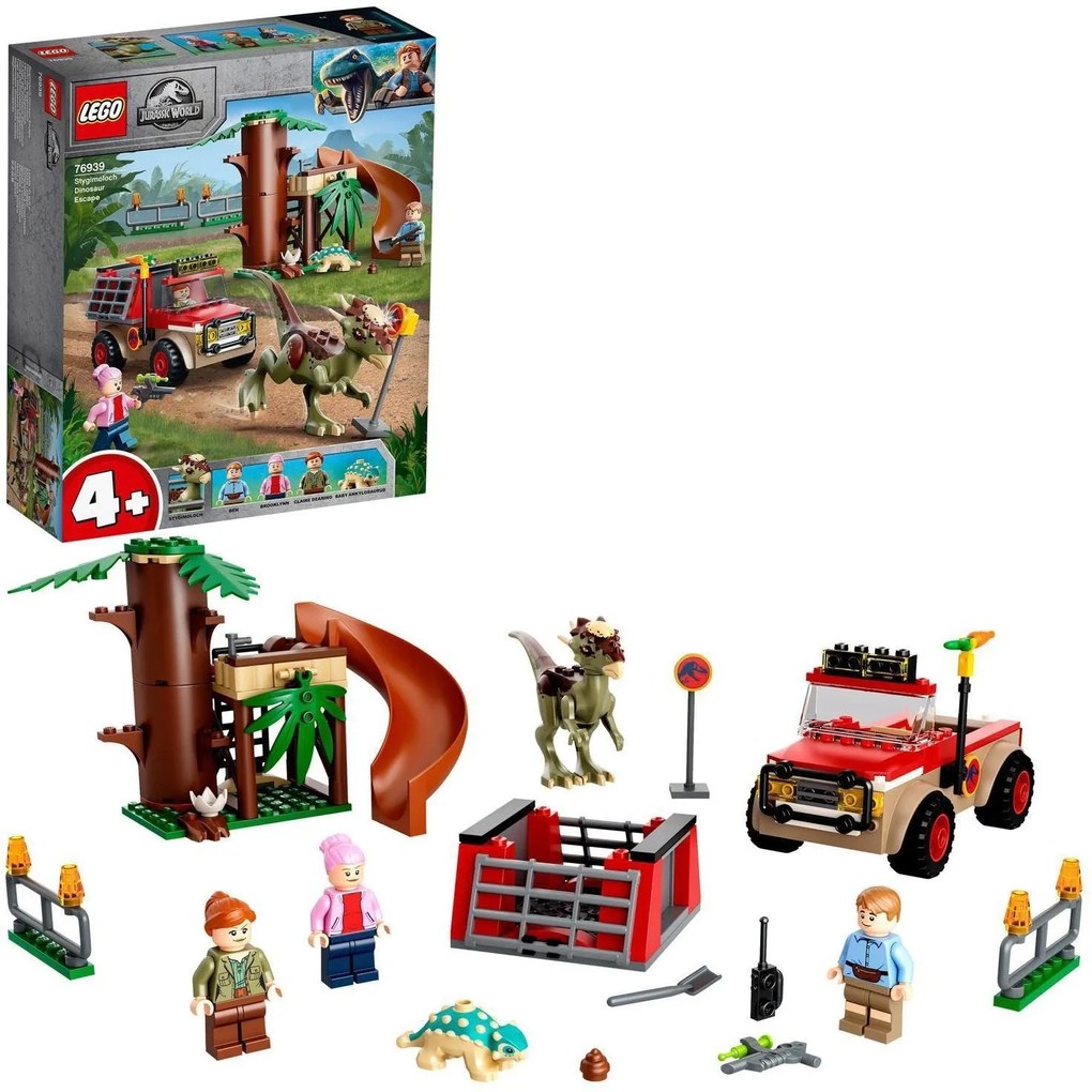Lego stavebnice lego jurassic world 76939 útěk dinosaura stygimolocha