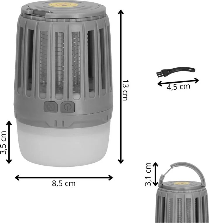 Elektrický lapač hmyzu SPRINGOS GA0066