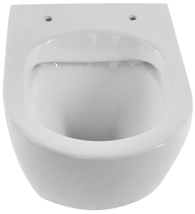 BPS-koupelny Závěsná WC mísa se SoftClose sedátkem HYD-4191, bílá