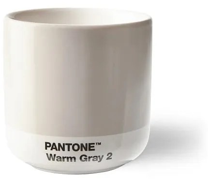 Světle šedý porcelánový šálek na cappuccino 175 ml Warm Gray 2 – Pantone