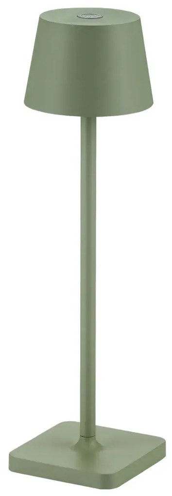 Venkovní stolní lampa Deck zelená