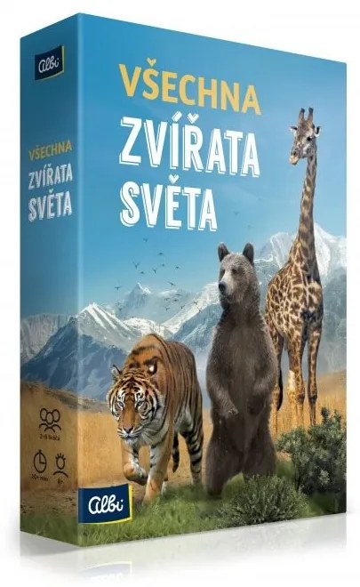 Vědomostní hra všechna zvířata světa