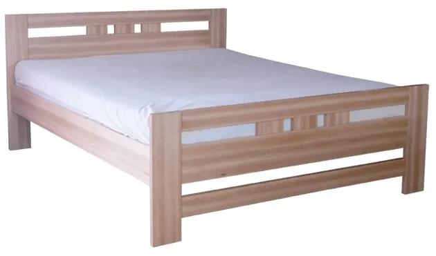 Via-nábytek Postel ANESTA masiv buk - vysoké čelo u nohou Povrchová úprava postele: Buk (lakovaný) Rozměry postele: 100 x 200