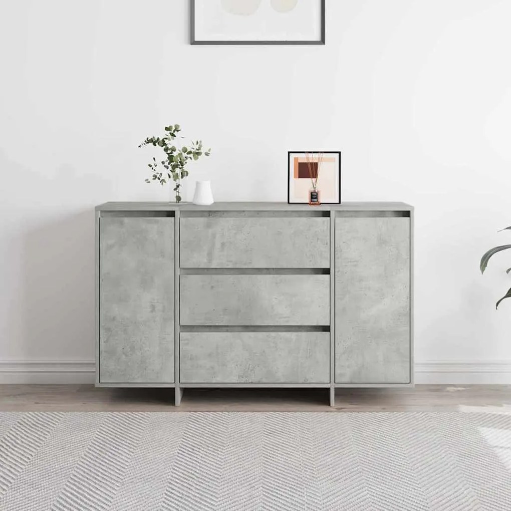 Servírovací skříň Betonově šedá 120 x 41 x 75 cm 3333909