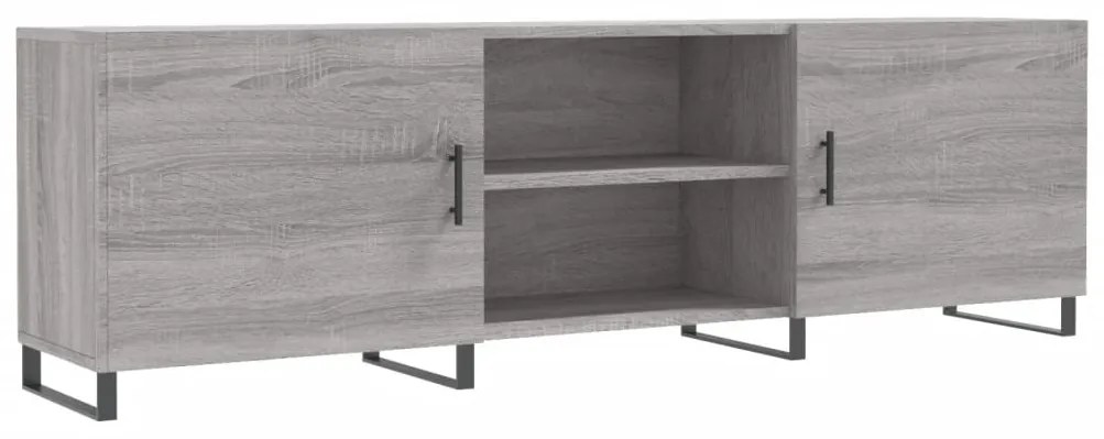 TV skříňka šedá sonoma 150 x 30 x 50 cm kompozitní dřevo - Default Title