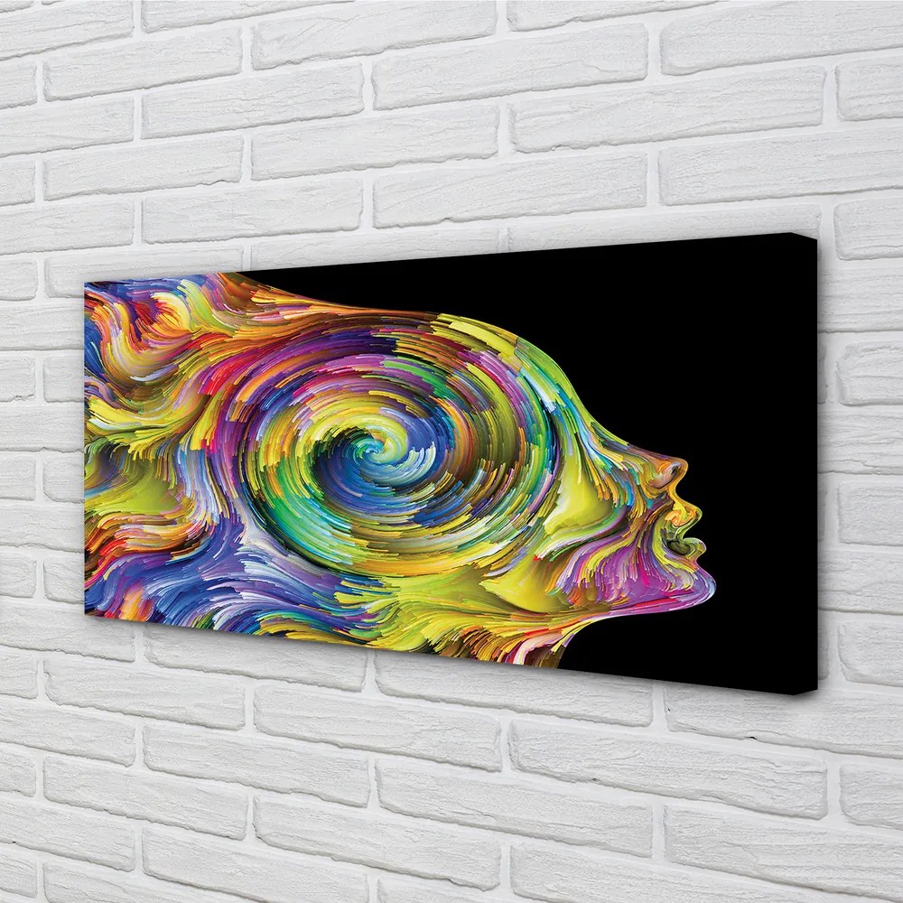 Obrazy na plátně Žena barevný obrázek 120x60 cm