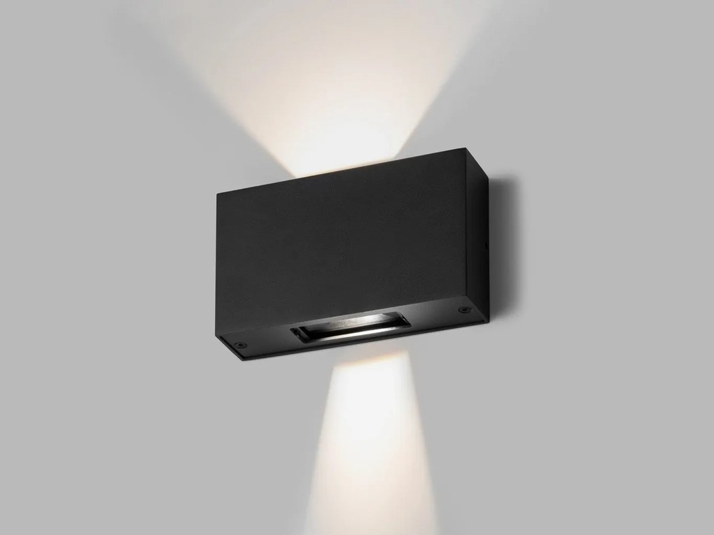 LED2 5131334D LED2 Venkovní nástěnné svítidlo BLADE, A DALI/PUSH 2x6W 3000K antracit - LED2 Lighting