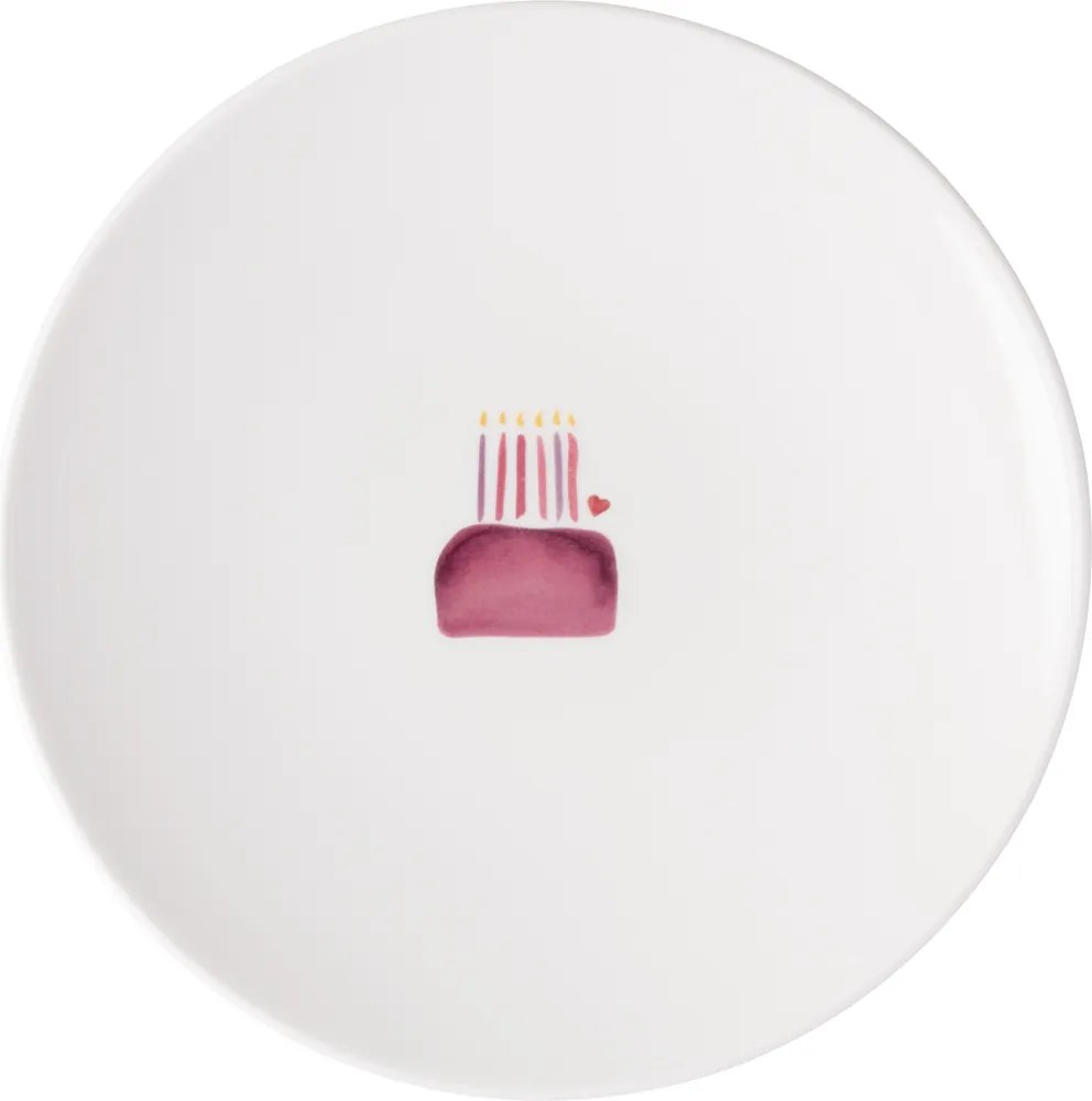 Villeroy&Boch Villeroy & Boch With Love Happy Birthday snídaňový talíř, 21,2 cm