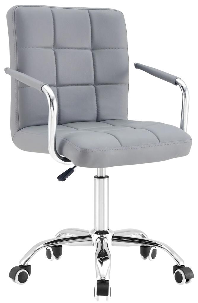 Tutumi, kancelářská židle 45x39x94 cm HYL-053-D4, šedá, KRZ-07905