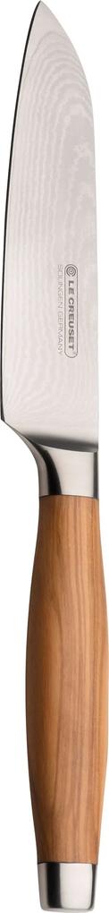 Nůž Santoku Le Creuset s dřevěným úchytem 13 cm