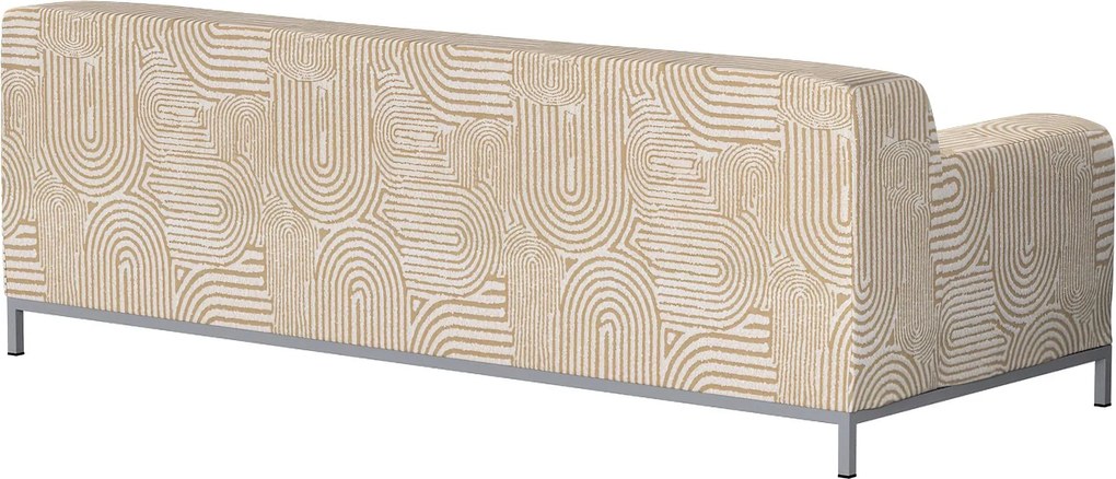 Potah na pohovku IKEA Kramfors 3-místná barva béžová látka pletený vzor, vzorované