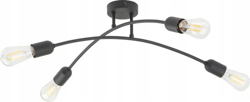 Stropní svítidlo Helix Black 4687 Tk Lighting