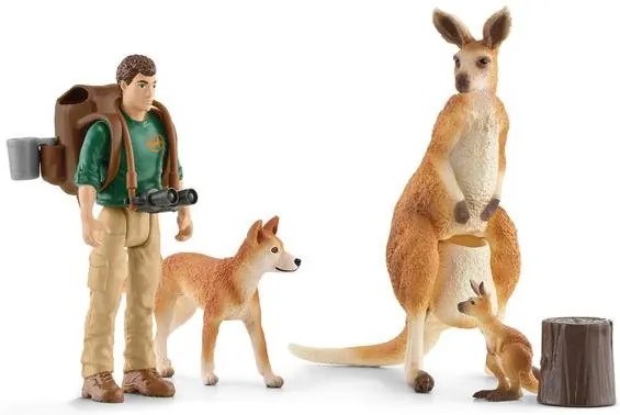 Set figurek a příslušenství schleich dobrodružství v outbacku 42623