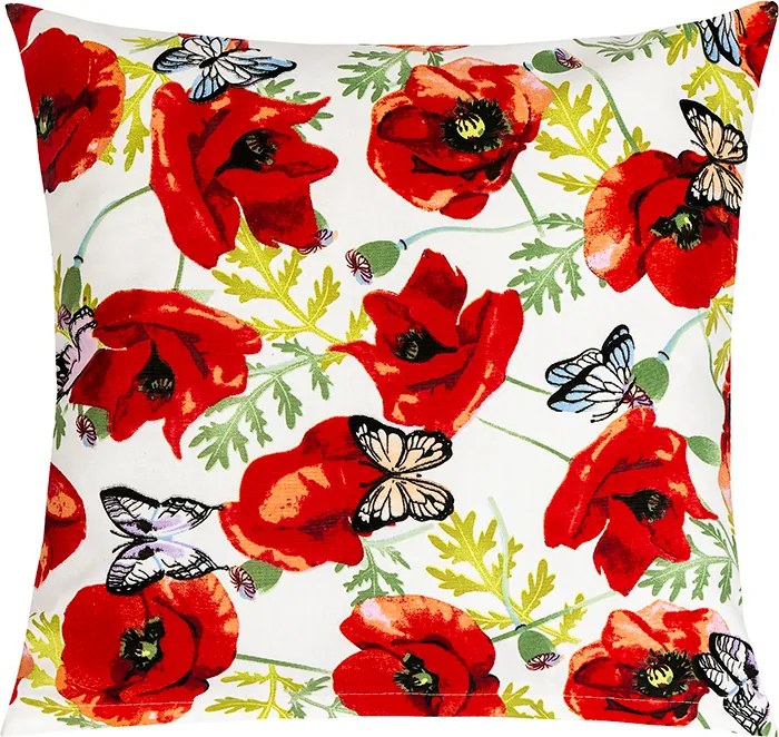 Bellatex Povláček Berta Červená,Bílá,Zelená 45x45 cm