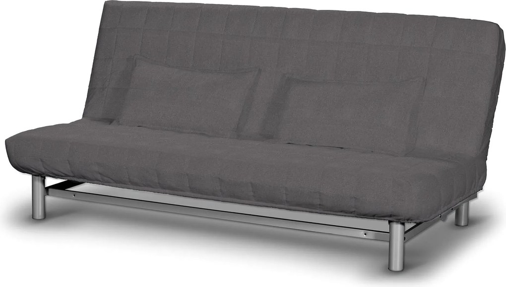 Potah na pohovku IKEA  Beddinge krátký barva šedá látka pletený vzor
