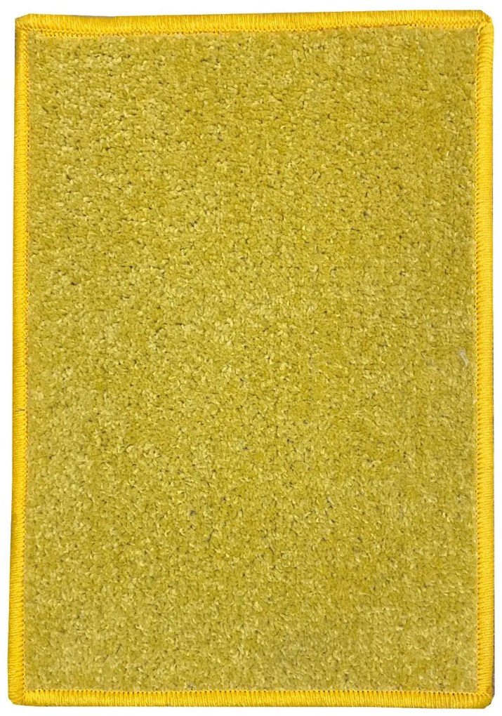 Betap koberce Kusový koberec Eton 502 žlutý - 57x120 cm
