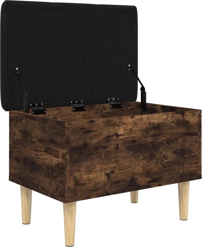 vidaXL Úložná lavice 62 x 42 x 46 cm kompozitní dřevo [835072] Barva: Bílá