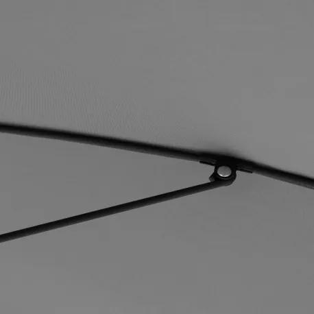 Slunečník se středovou nohou Doppler ACTIVE 210 cm - světle šedý