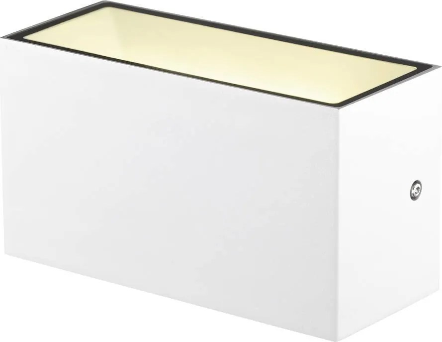 LA 1005153 SITRA M WL UP/DOWN venkovní LED nástěnné přisazené svítidlo, bílé CCT switch 3000/4000 K - BIG WHITE (SLV)