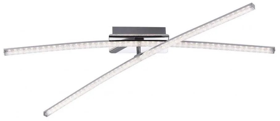 Leuchten Direkt 11292-17 - LED Přisazený lustr SIMON 2xLED/8W/230V lesklý chrom