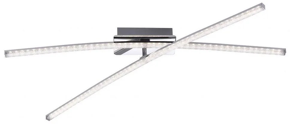 Leuchten Direkt Leuchten Direkt 11292-17 - LED Přisazený lustr SIMON 2xLED/8W/230V lesklý chrom W2343