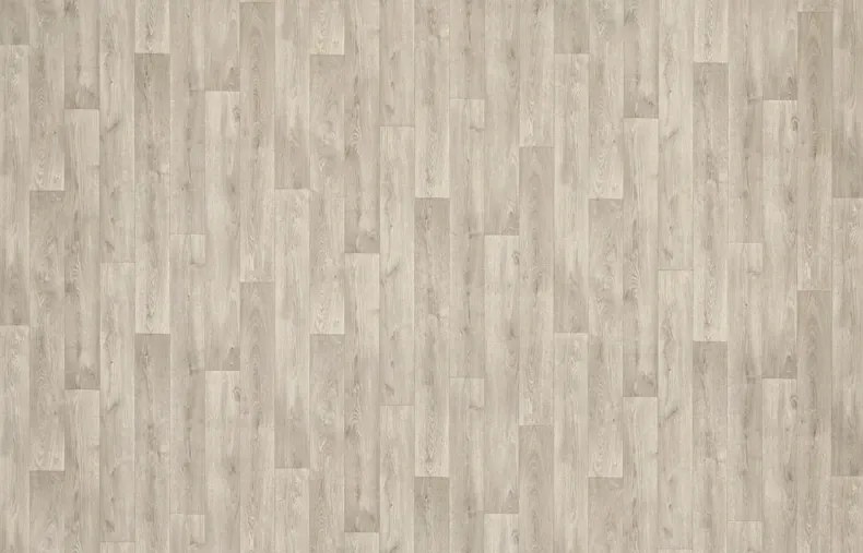IVC GROUP LEOLINE PVC podlaha - lino Supertex TAVEL 571 - světlé šedobéžové dřevo ŠÍŘKA: 3 m