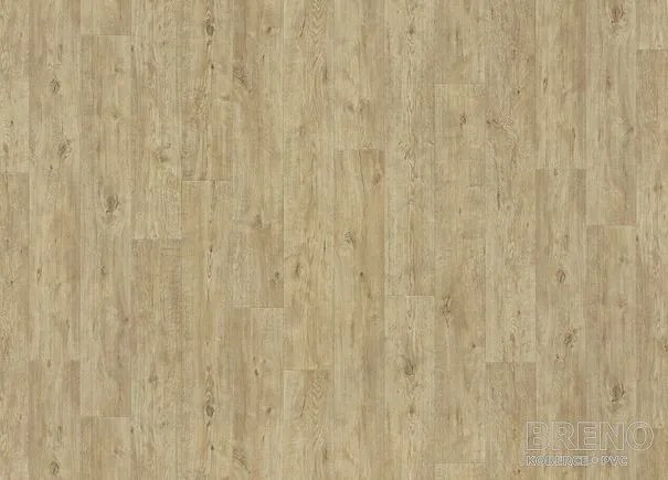 Breno PVC QUATROTEX Annapurna 536 - světle hnědé dřevo, šíře 200 cm