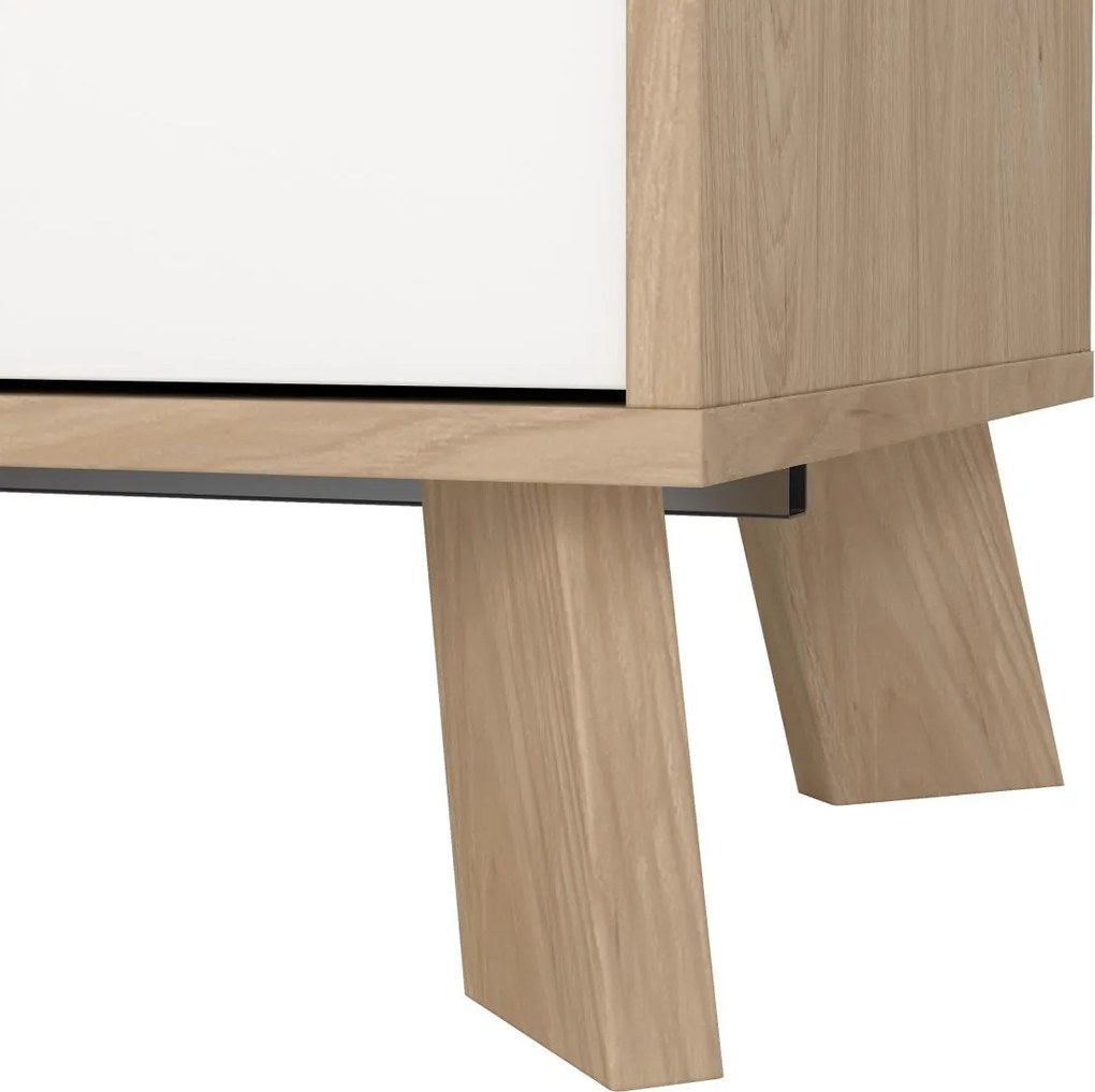 FALCO Komoda Iker 715 jackson hickory/bílá