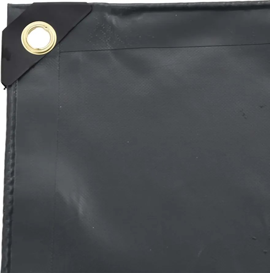 Plachta antracitová 5 x 8 m 650 g/m² 156106