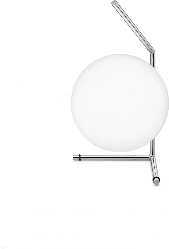 Flos F3171057 IC Lights Table 1 Low, designová lampa se stmívačem, 1x60W E14, chrom, výška 38cm