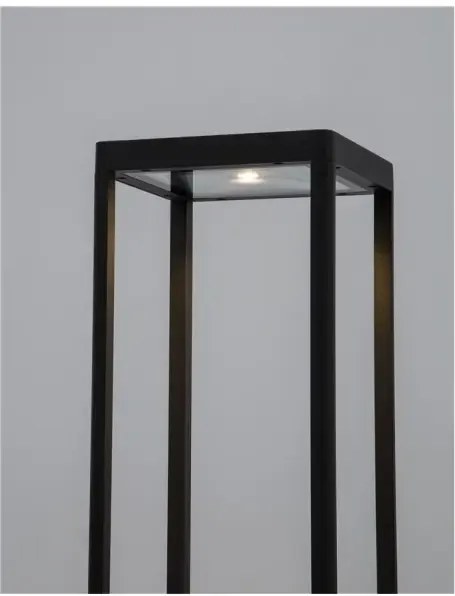 Venkovní LED lampa Surf B 18 tmavě šedé