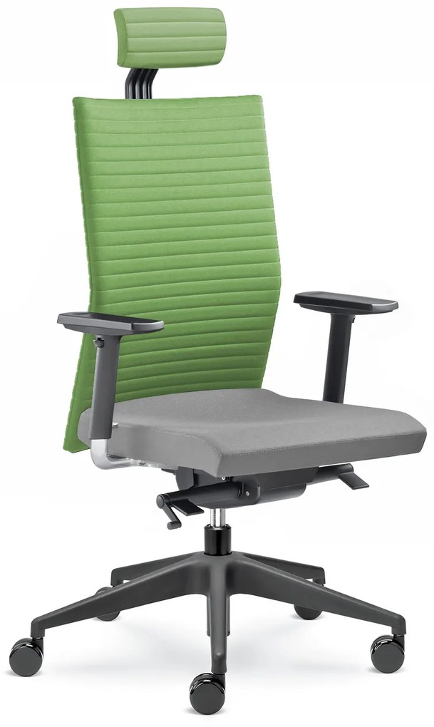 LD seating Element 430-SYS - Kancelářská židle  - zelená/šedá