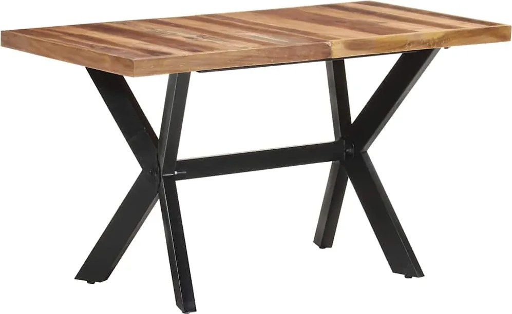 Jídelní stůl 140x70x75 cm masiv s medovou povrchovou úpravou 321546