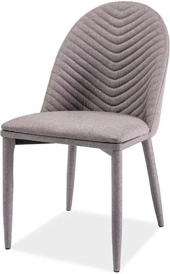 Jídelní židle Lucil - šedá