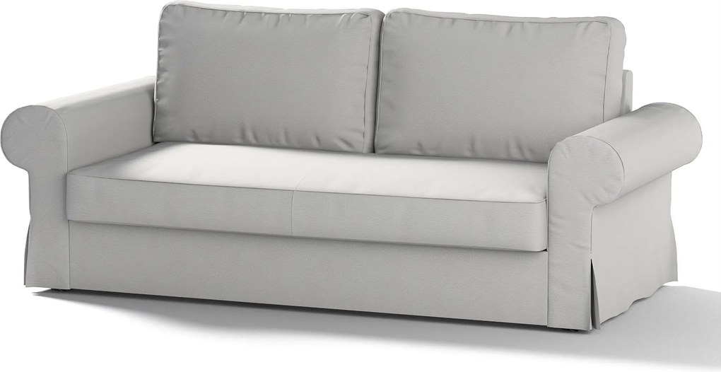 Potah na pohovku IKEA Backabro, 3-místná, rozkládací barva šedá látka pletený vzor