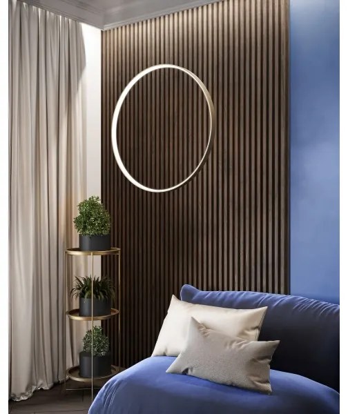 Thoro TH.221 - LED Lustr na lanku RIO LED/30W/230V CRI95 4000K pr. 55 cm zlatá